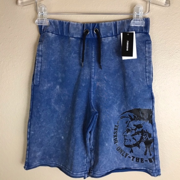 Diesel | Bottoms | Diesel Only The Brave Acid Wash Blue Shorts New ...